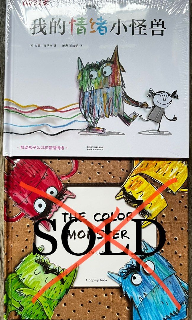 The Color Monster - Pop- up Book, Hobbies & Toys, Books & Magazines ...