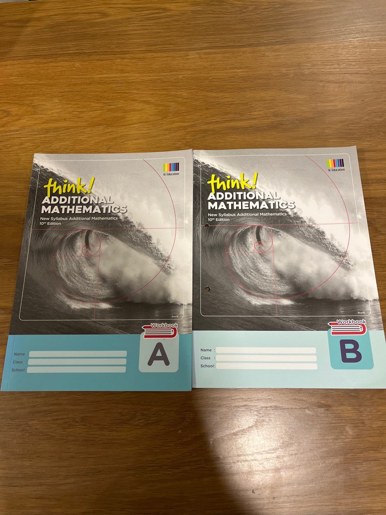 Think Additional Mathematics Workbook A And B 10th Edition Hobbies Think Additional Mathematics Workbook A And B 10th Edition Hobbies