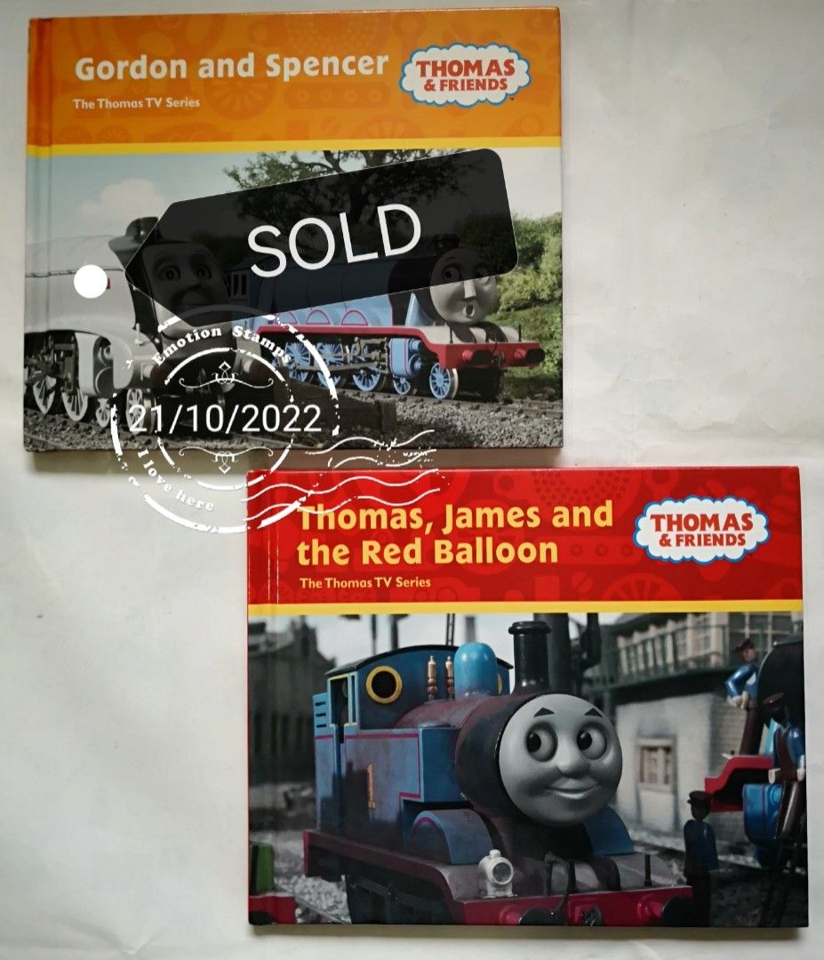 Thomas, James And The Red Balloon, Hardcover book, Hobbies & Toys, Books & Magazines, Children's ...
