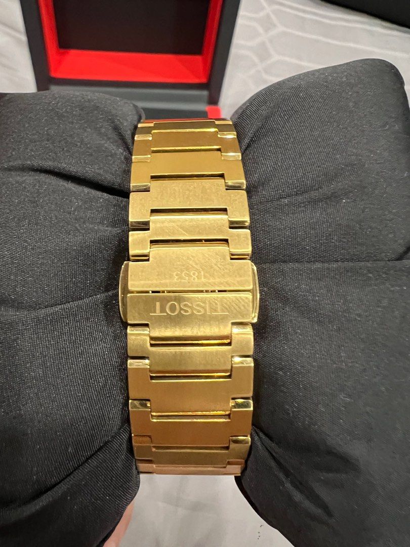 Tissot PRX Yellow gold 36mm, Luxury, Watches on Carousell