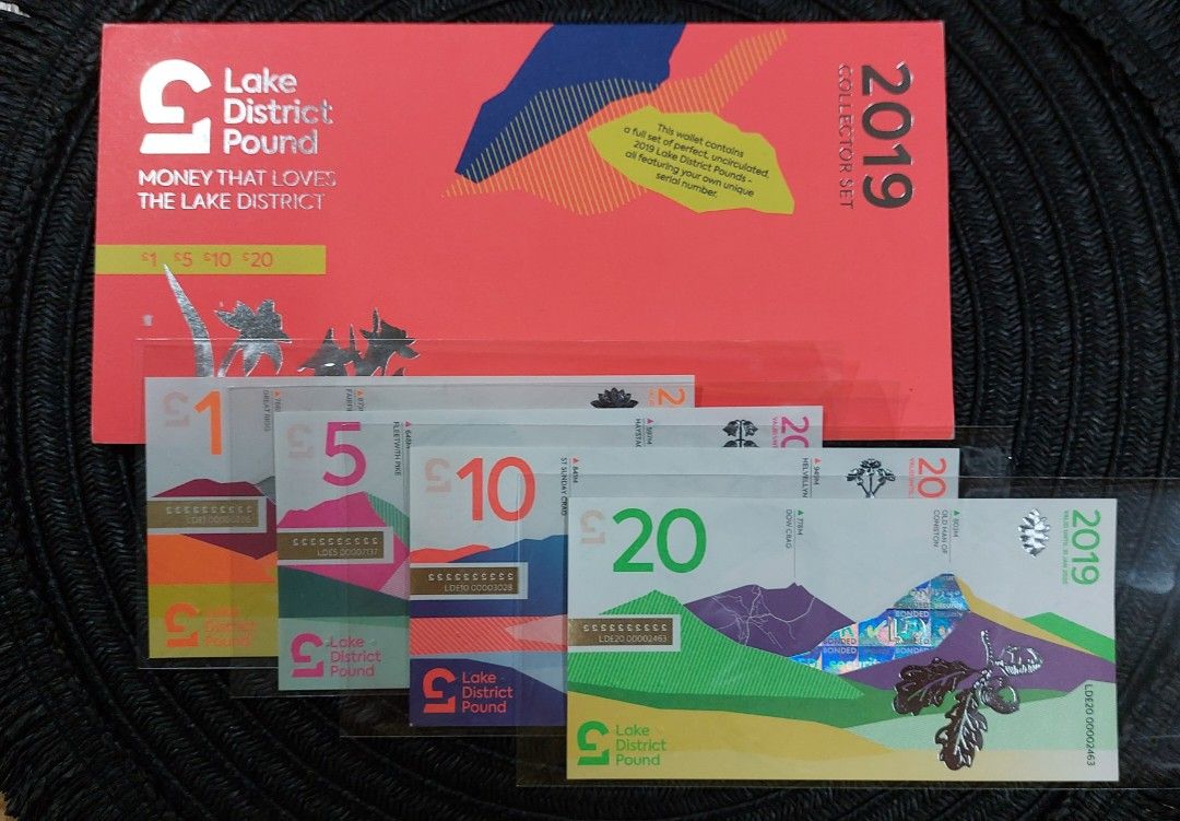 [UK] Lake District Pound Banknote Set 2019 exp. 2020 - UNC, Hobbies ...