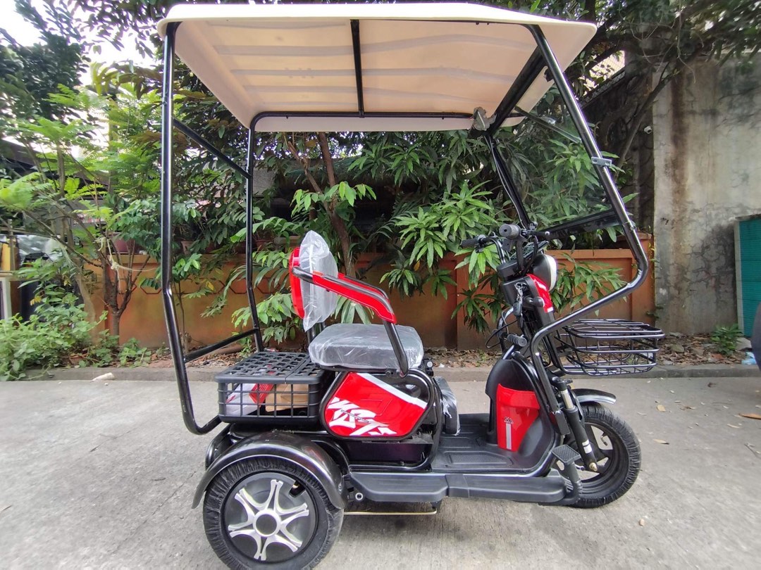 URANUS MINI 3 WHEELS E-TRIKE WITH ROOF & WINDSHIELD, Sports Equipment ...