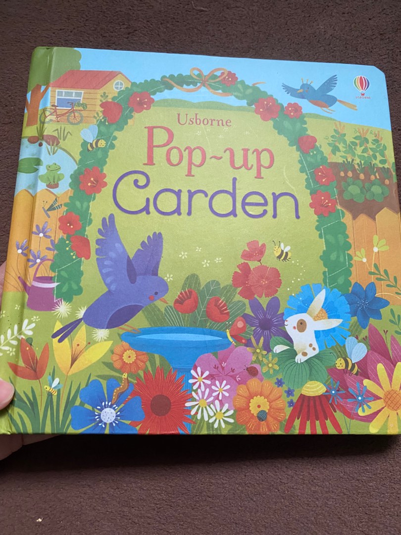 Usborne Pop -up Garden Book Children Books, Hobbies & Toys, Books ...