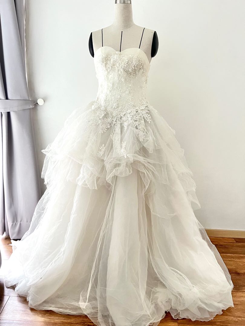 Used bridal gown for sale, Women's Fashion, Dresses & Sets, Evening ...