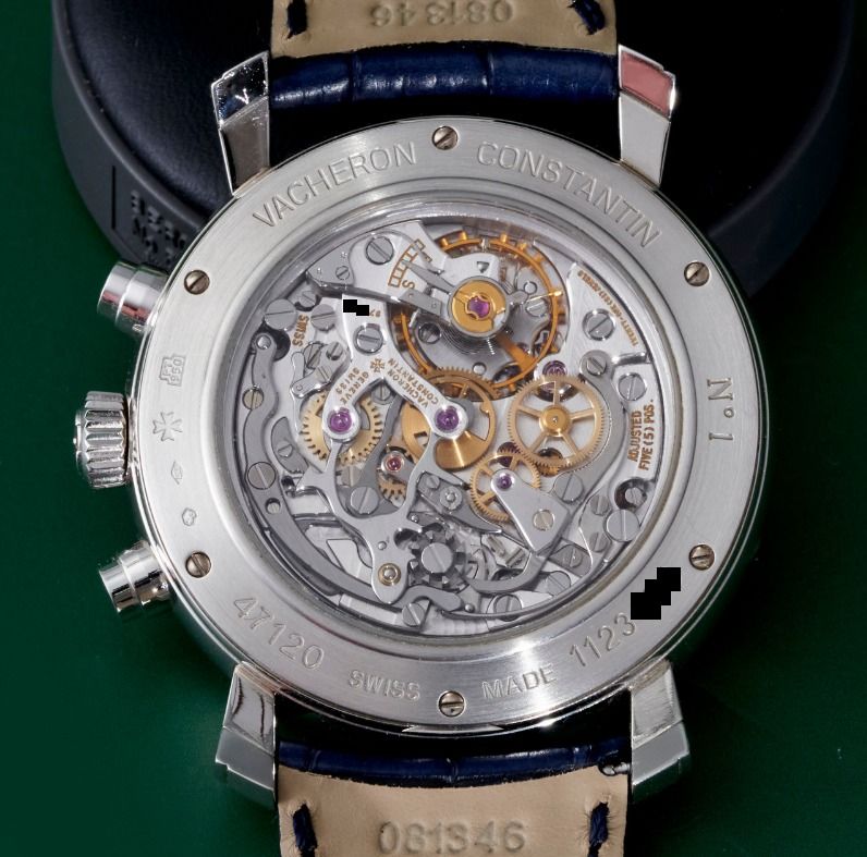 Vacheron Constantin Chronograph Excellence Platine Number 1 of Limited ...