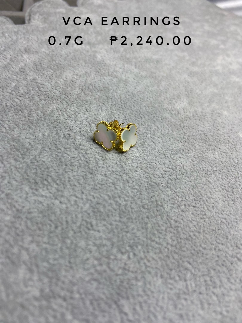 VCA WHITE 18k SAUDI GOLD, Women's Fashion, Jewelry & Organizers ...