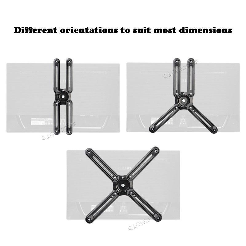 VESA Adapter for Non-VESA monitor (monitors with NO VESA HOLES ...