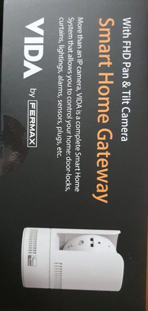 Vida Smart Home Gateway CCTV camera, TV & Home Appliances, Other Home ...