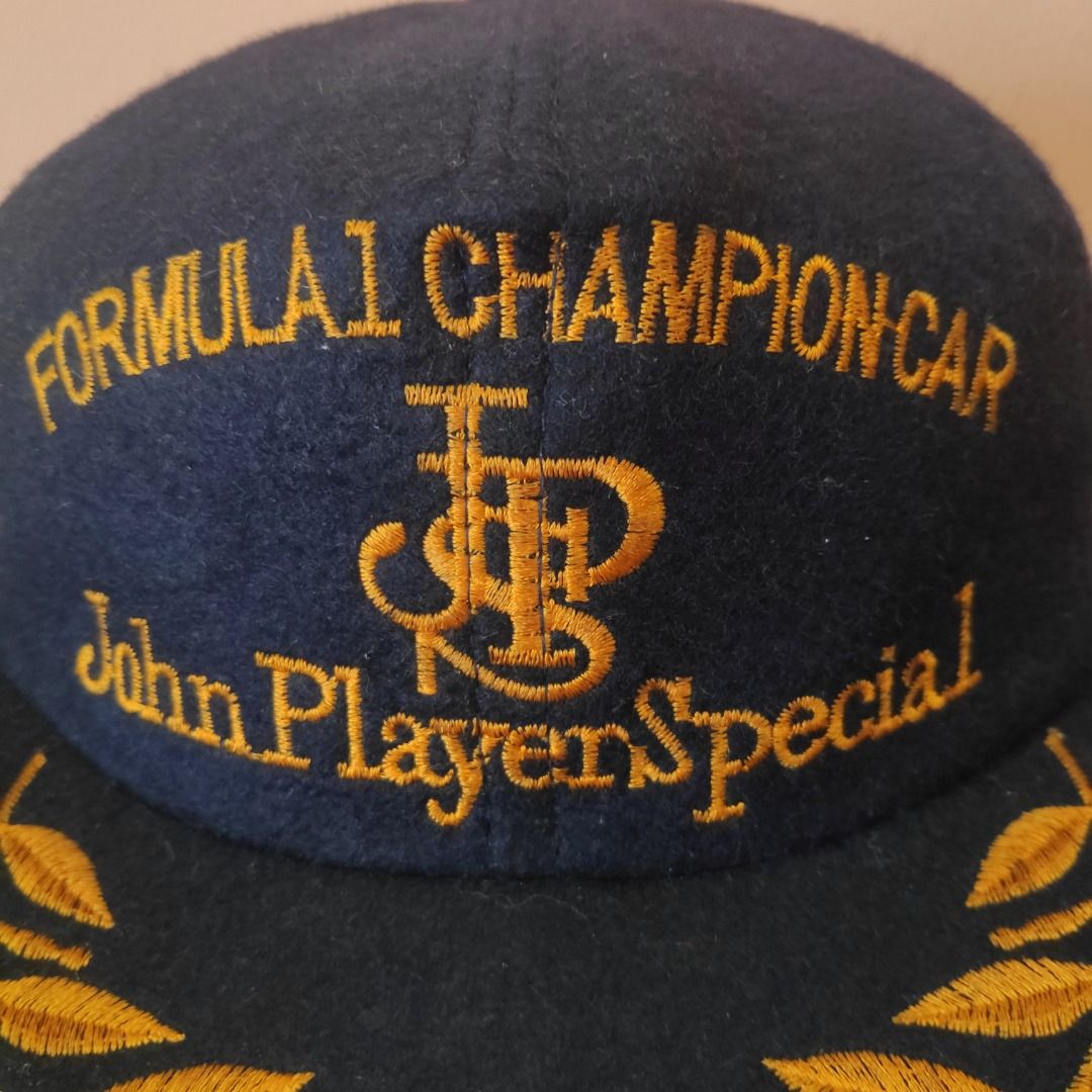 Vintage JPS John Player Special Formula 1 Champion Car Bunga Padi Cap ...