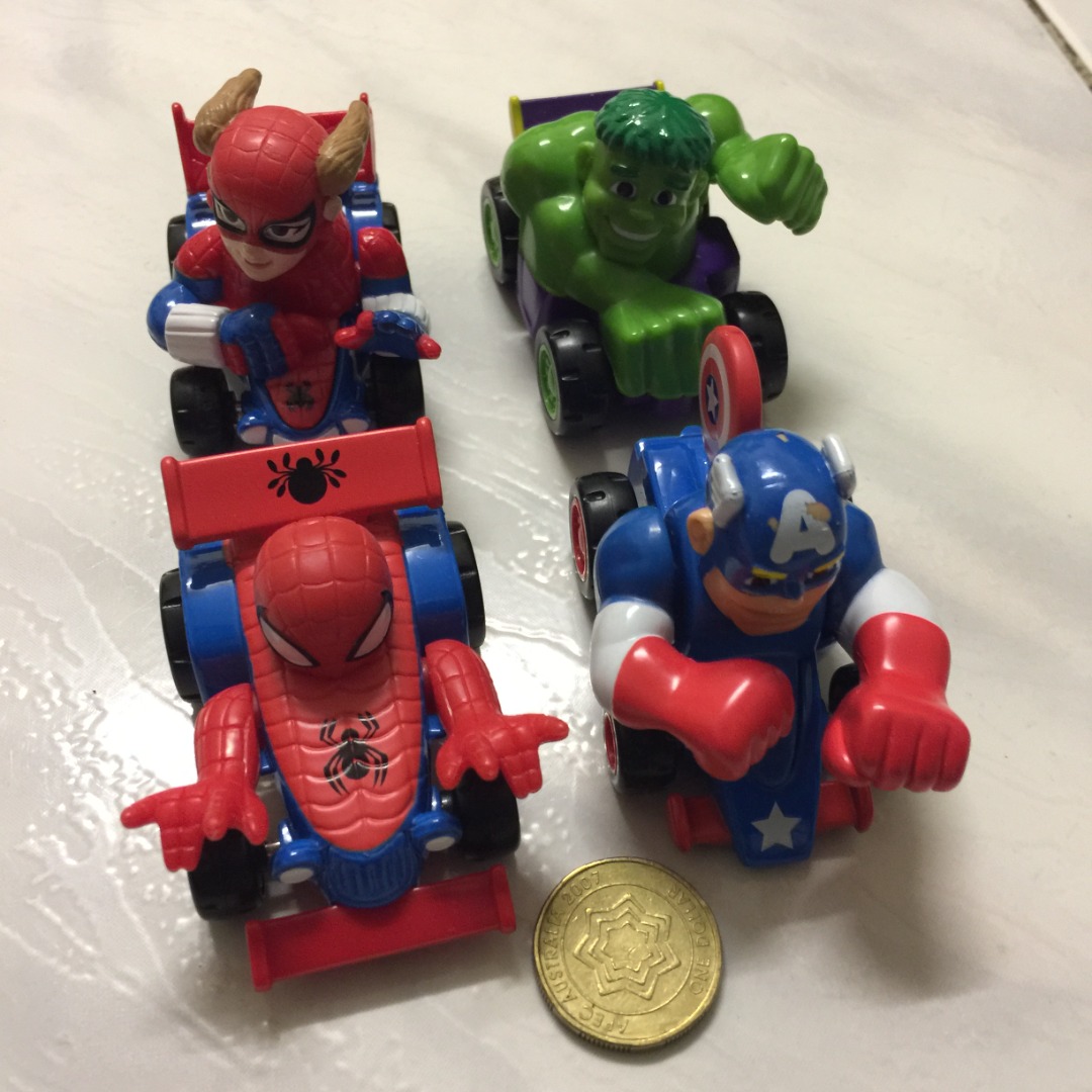 Vintage Marvel vehicles, Hobbies & Toys, Toys & Games on Carousell