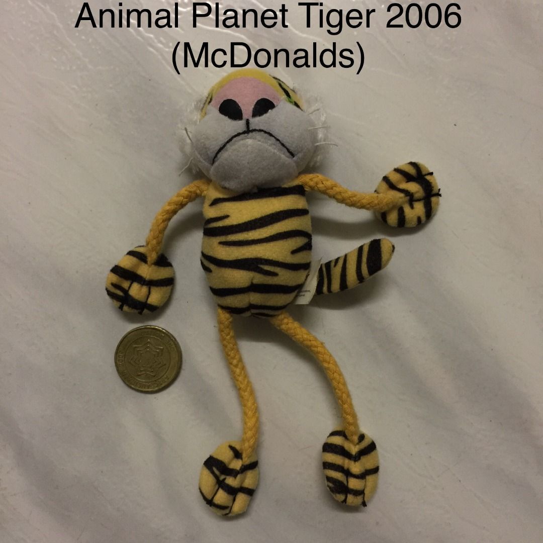 Vintage McDonald's Animal Planet Tiger, Hobbies & Toys, Toys & Games on ...