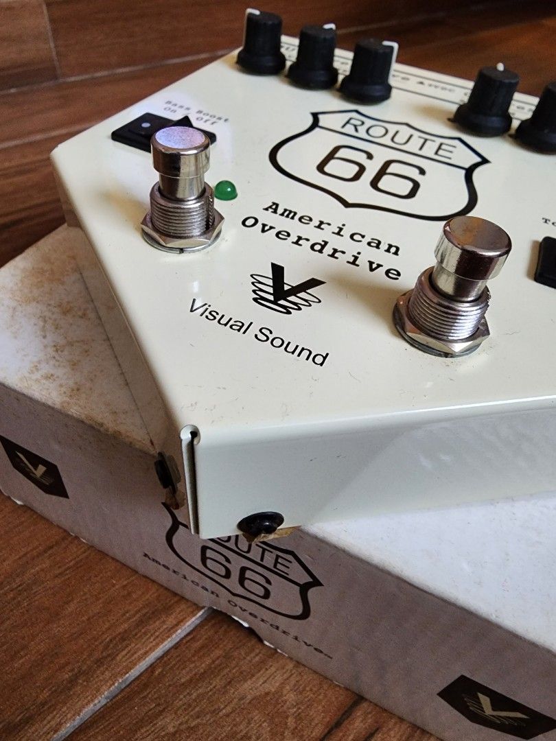 Visual Sound Route 66 Overdrive + Compressor, Hobbies & Toys, Music ...