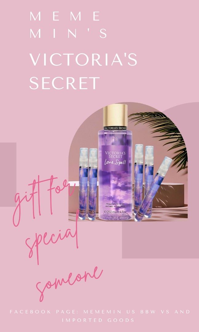 VS DECANT LOVE SPELL, Beauty & Personal Care, Fragrance & Deodorants on ...