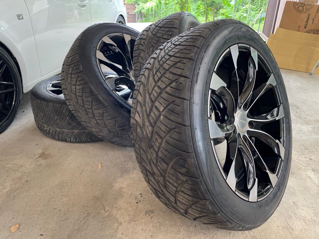 WALD Japan 22s nitto 420s LC200 LC100 LX570, Car Parts & Accessories ...