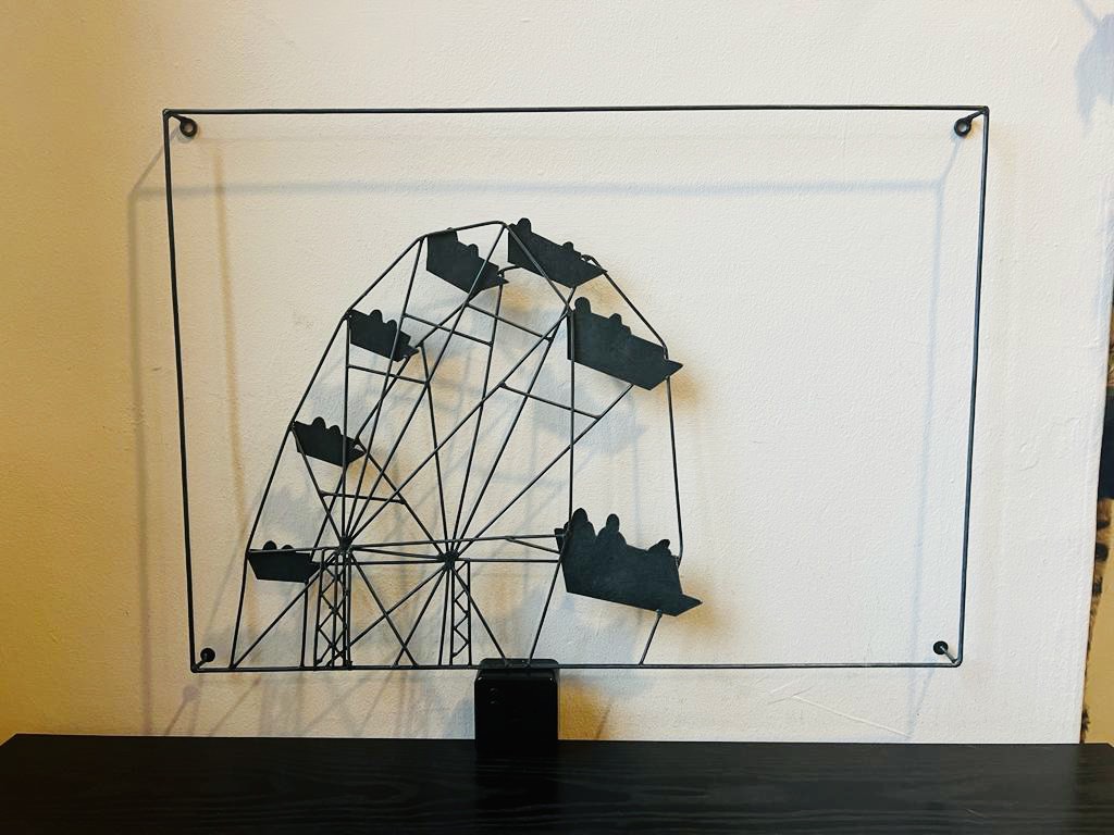 Wall Decor - Ferris on Wheel with Plat, Furniture & Home Living, Home ...
