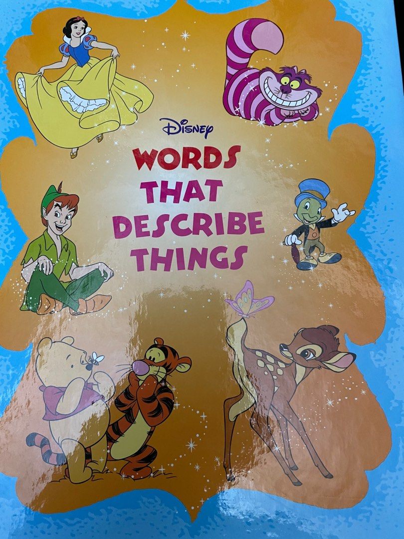 Walt Disney’s Words Words Words (4 books with CD), Hobbies & Toys ...
