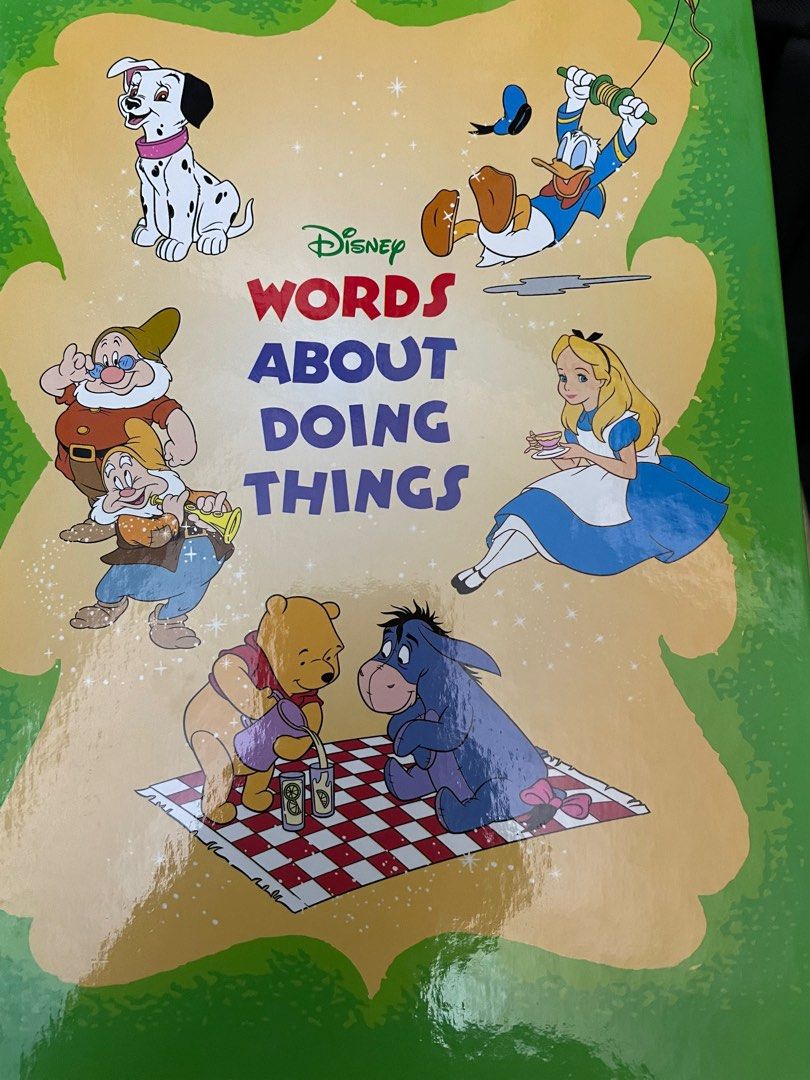 Walt Disney’s Words Words Words (4 books with CD), Hobbies & Toys ...