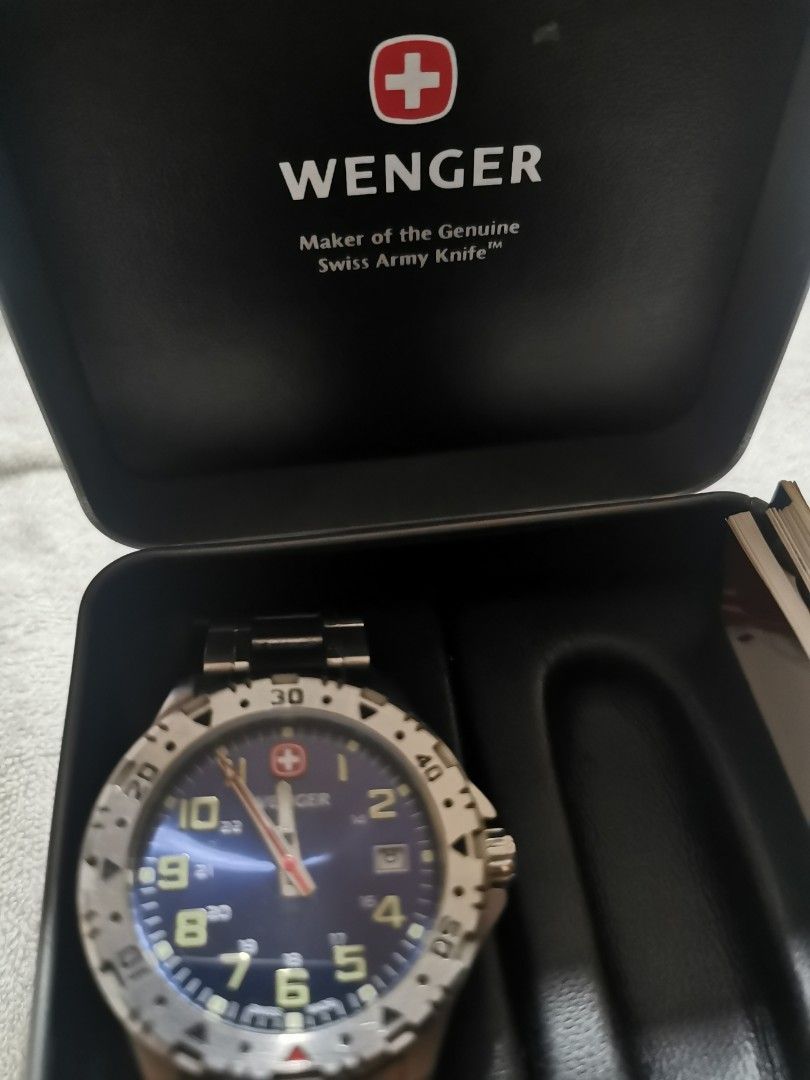 Wenger Swiss watch, Men's Fashion, Watches & Accessories, Watches on ...