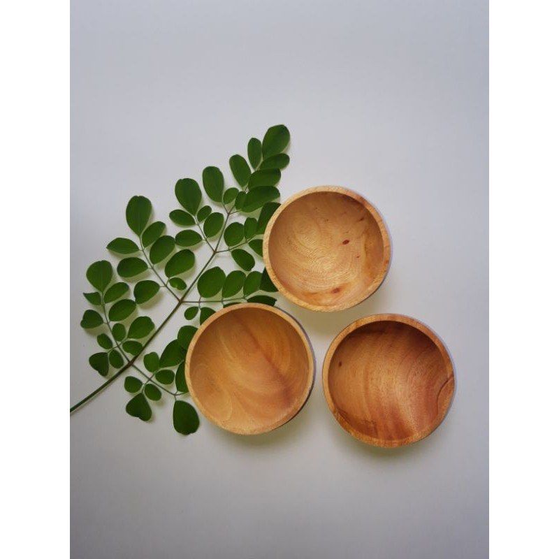 Wooden deep saucer, Furniture & Home Living, Kitchenware & Tableware ...