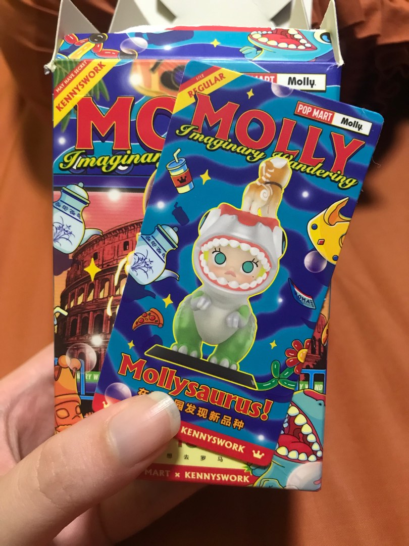 WTT Popmart mollysaurus, Hobbies & Toys, Toys & Games on Carousell