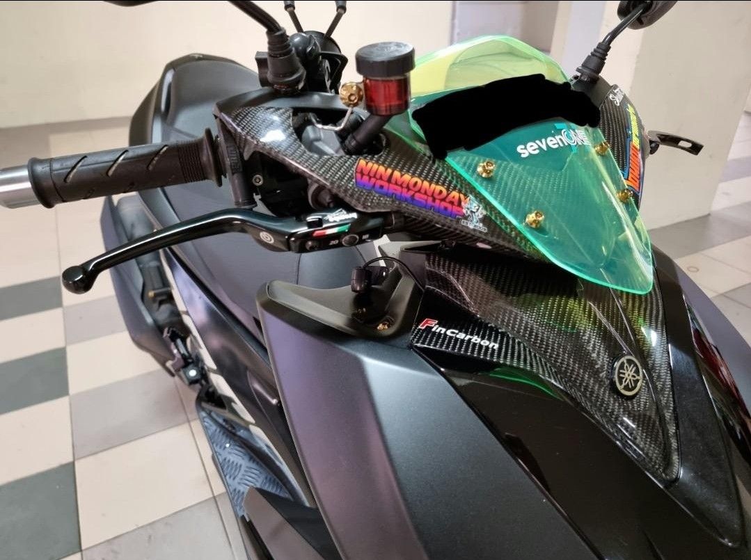 Yamaha Aerox 155 V1 ( COE MARCH 2029), Motorcycles, Motorcycles for ...