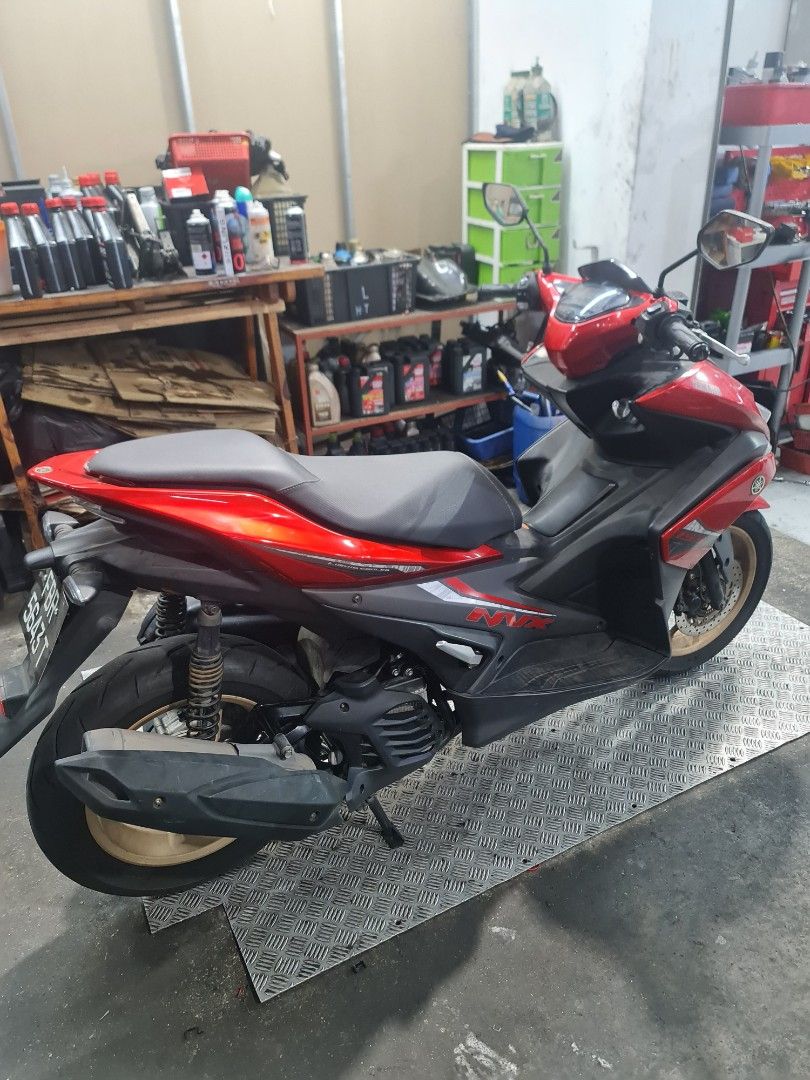 Yamaha Aerox Gdr155 Keyless COE 2030 AUG, Motorcycles, Motorcycles for ...