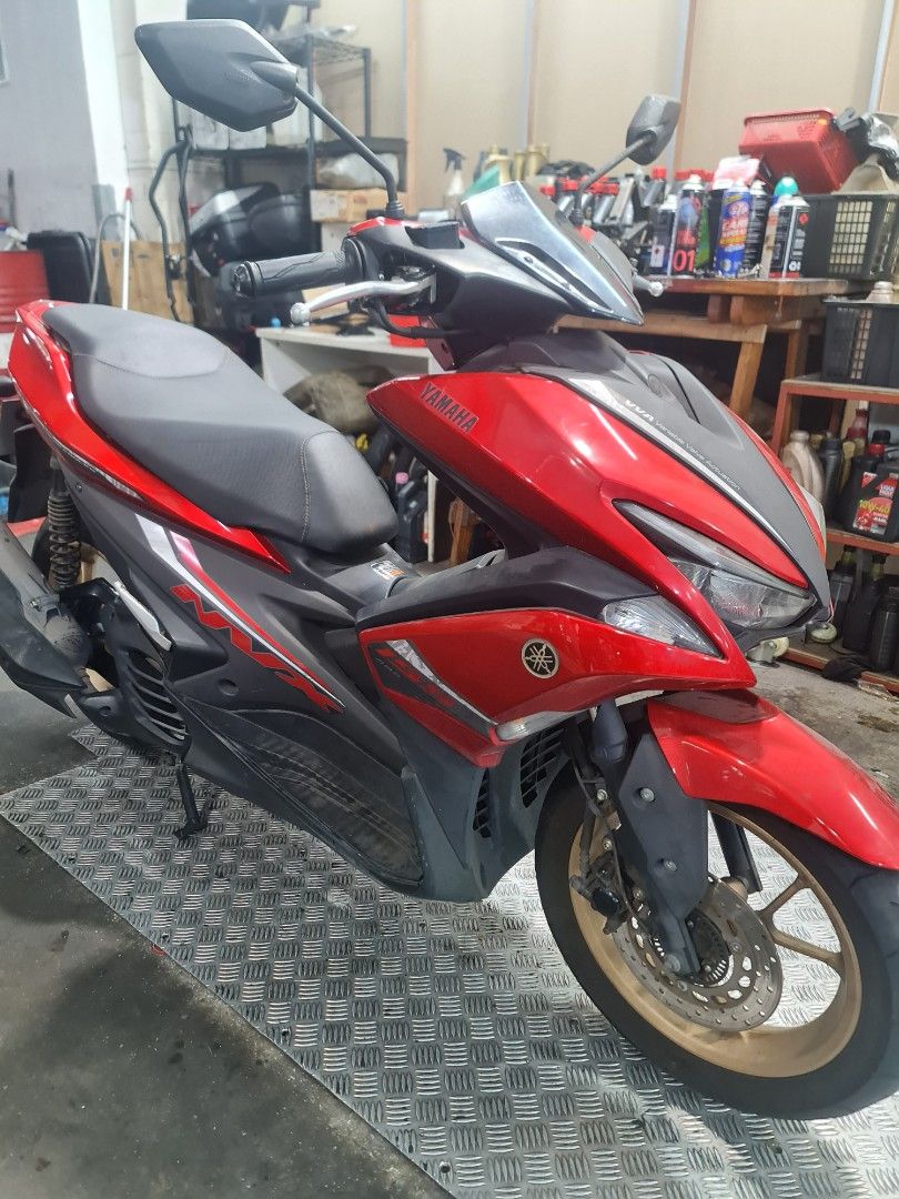 Yamaha Aerox Gdr155 Keyless COE 2030 AUG, Motorcycles, Motorcycles for ...