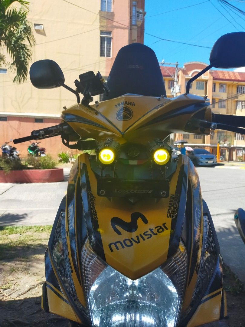 mio + Sec Alloy box, Motorbikes, Motorbikes for Sale on Carousell