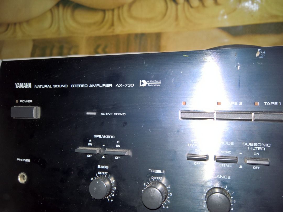Yamaha Natural Sound AX-730, Audio, Soundbars, Speakers & Amplifiers on ...