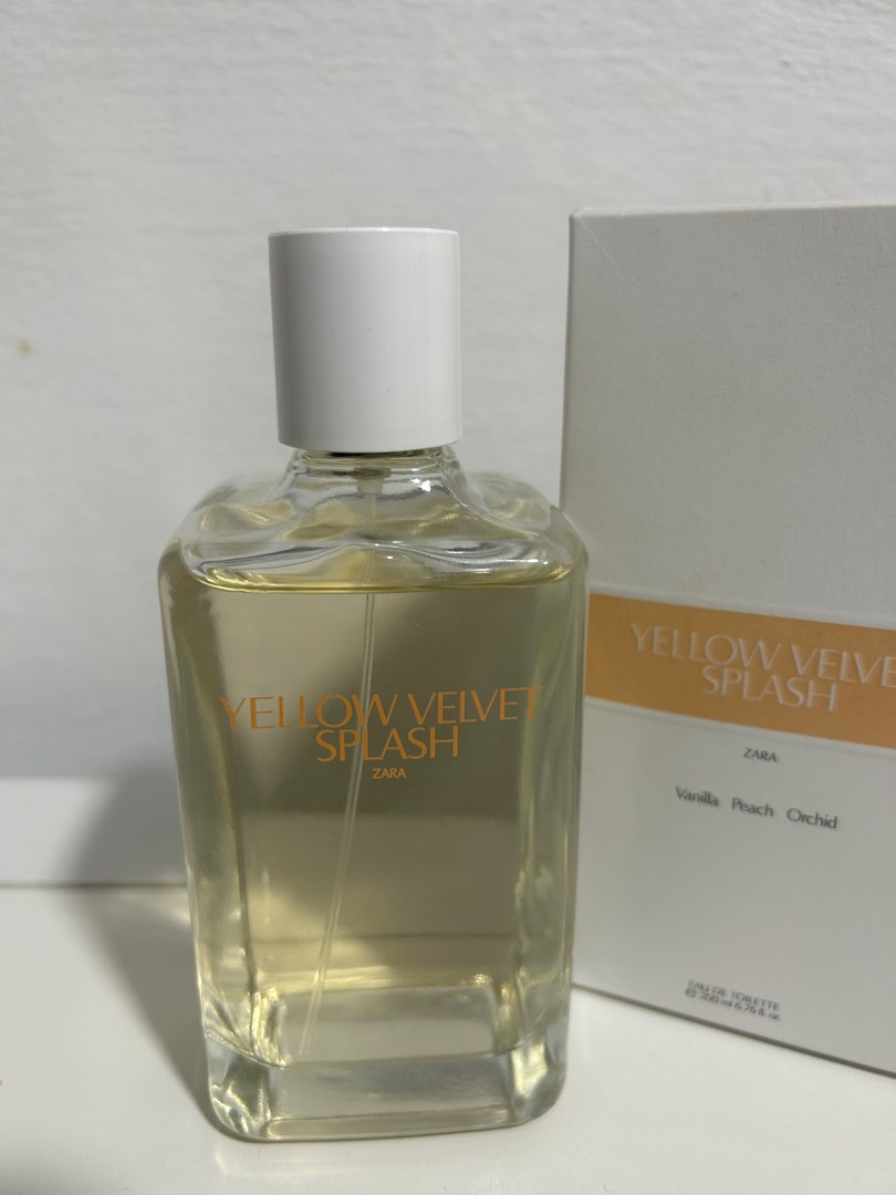 Yellow Velvet splash zara, Beauty & Personal Care, Fragrance ...