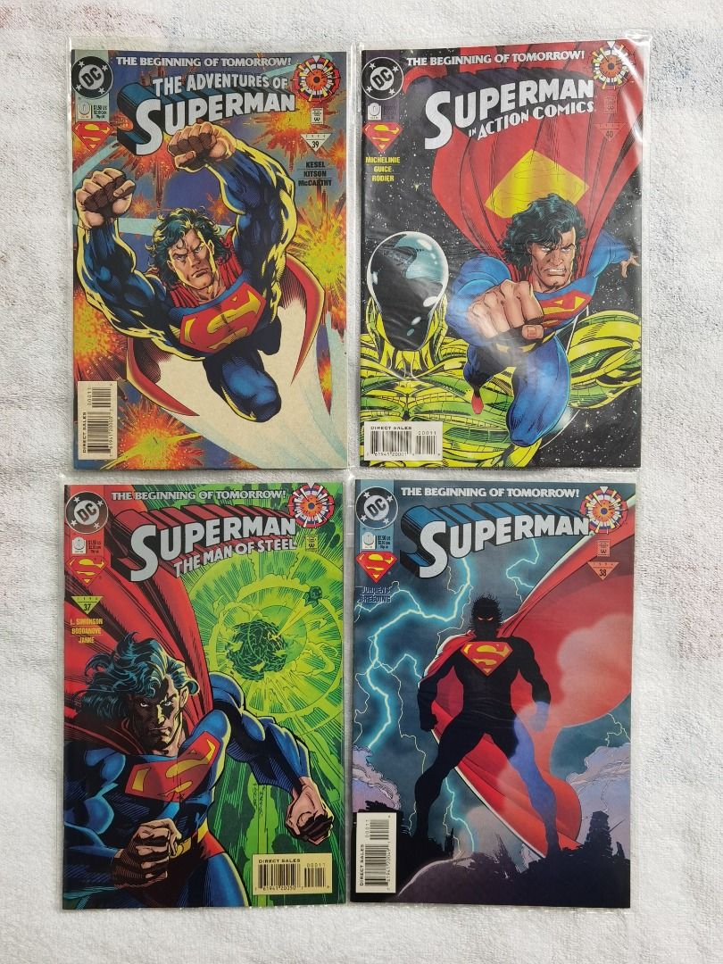 Zero Hour. SUPERMAN ISSUE 0. Peer Pressure. DC Comics 1994 crossover ...