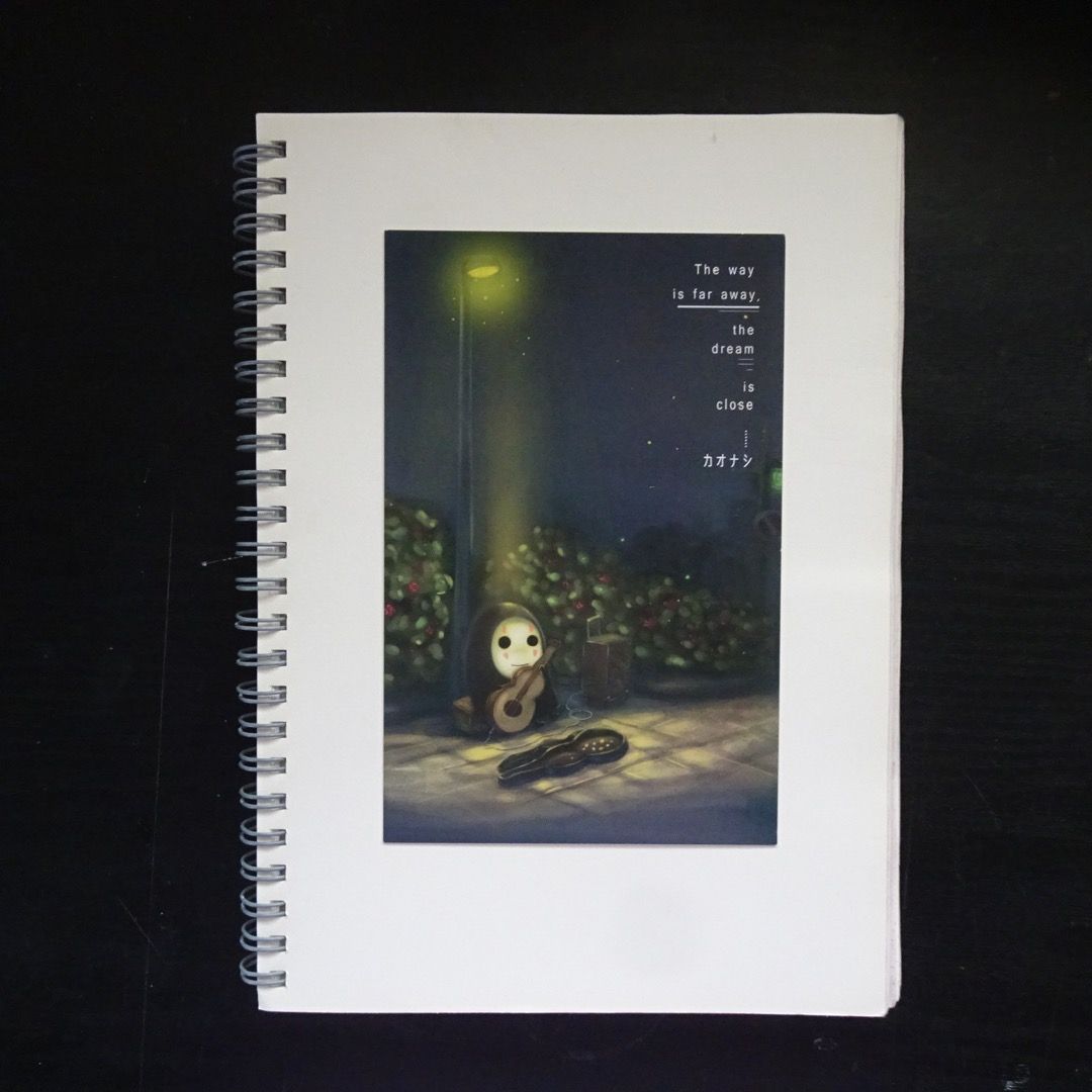 1 Miss Time Ghibli Fan Art Postcard: No Face as Musician, Hobbies ...