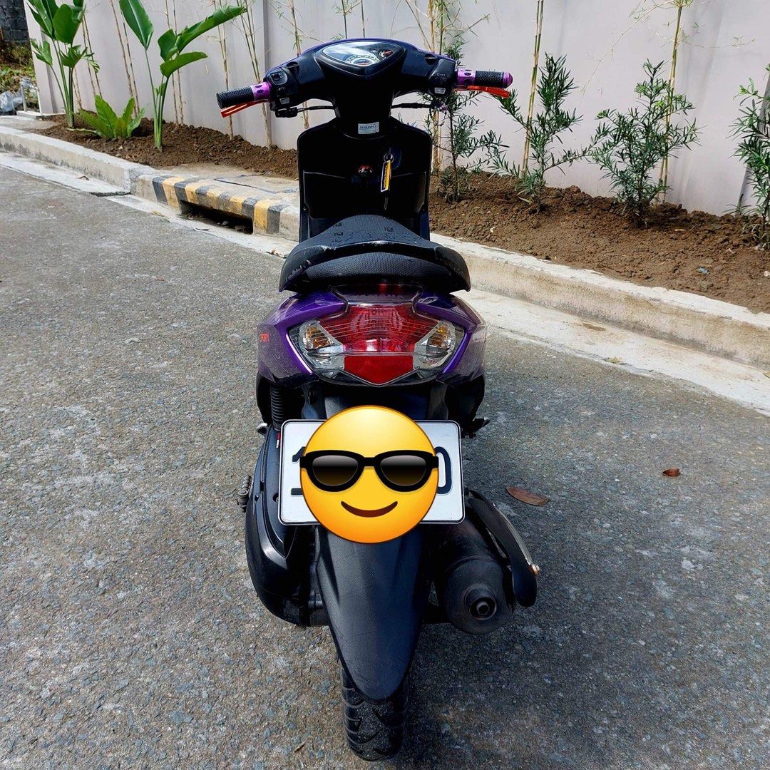 2018 Yamaha Mio Soulty, Motorbikes, Motorbikes for Sale on Carousell