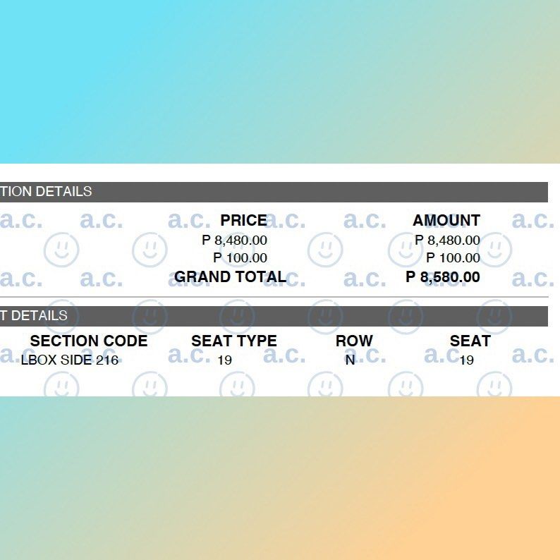 DISCOUNTED Kim Seon Ho Live in Manila 2023 Lower Box Side Ticket ...