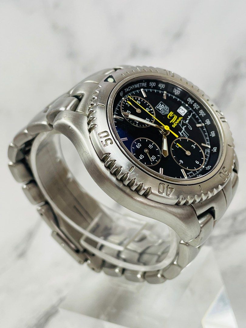 (211605) Tag Heuer Ayrton Senna Limited Edition Men’s Auto Chronograph ...