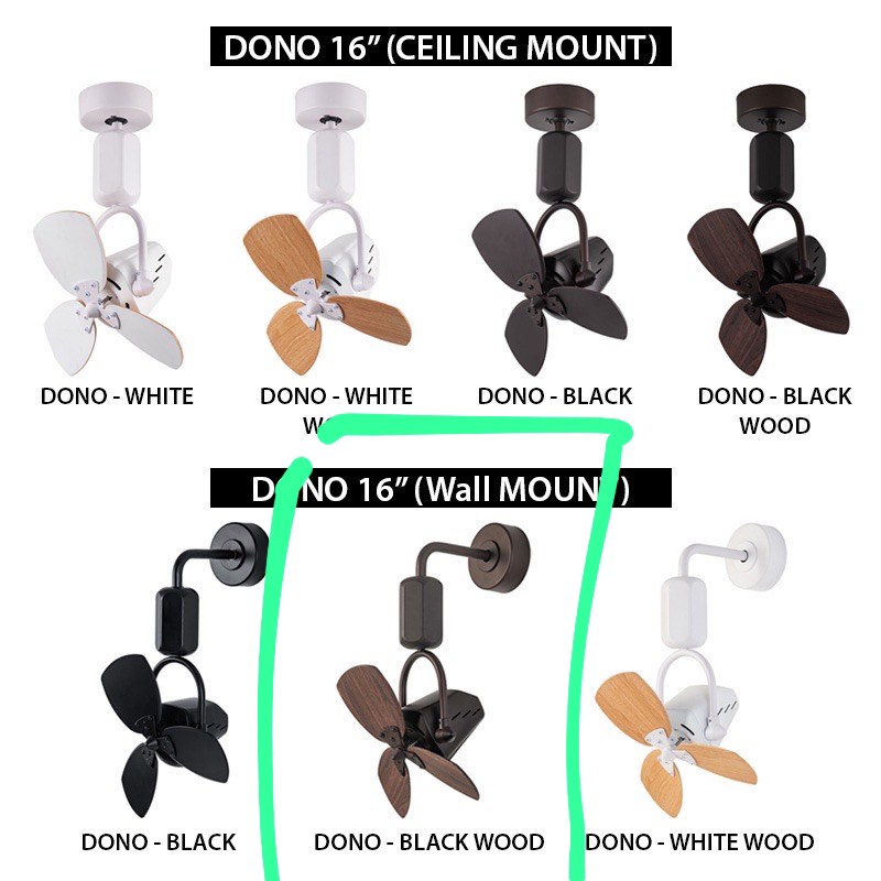 2x Units of New Fanco Corner Wall Fan DONO, Furniture & Home Living ...