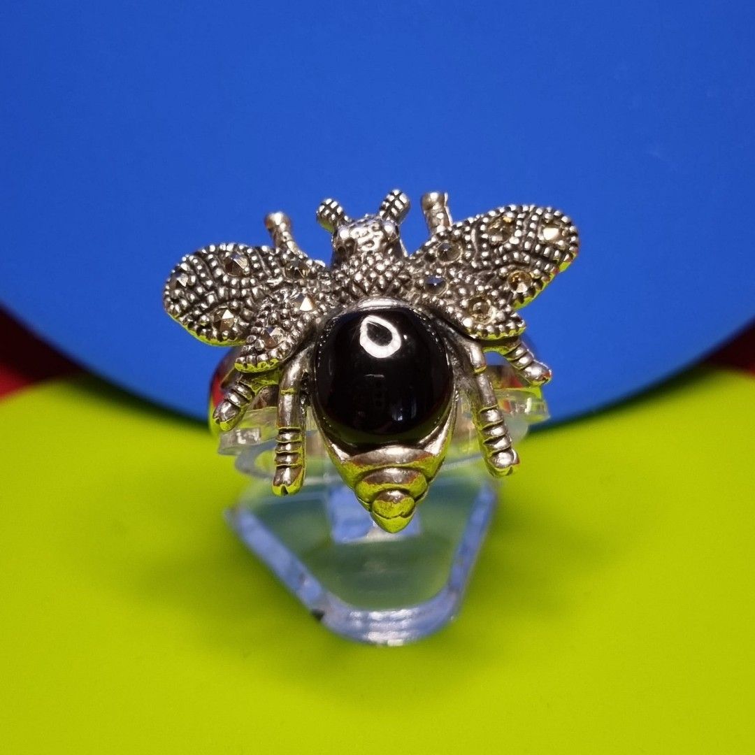 925 Silver Bee Ring, Women's Fashion, Jewelry & Organisers, Rings on ...