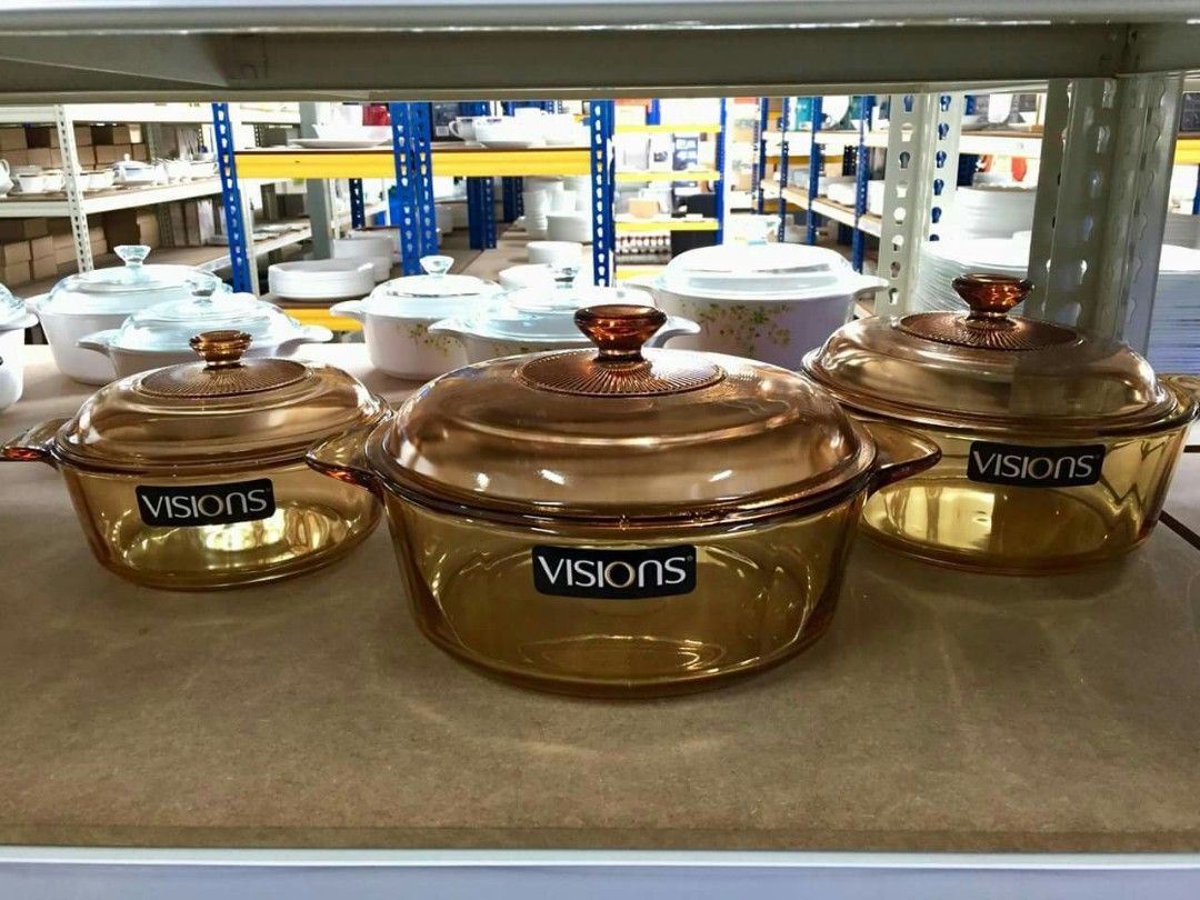 9pcs periuk vision versa, Furniture & Home Living, Kitchenware ...