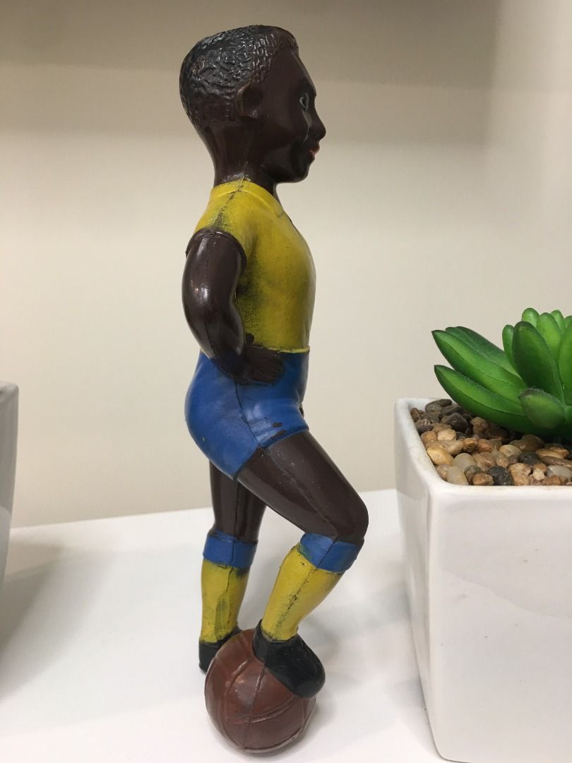 *Super Rare* Pele Plastic Figure Made in 1958 or 1959 Brazil by Estrela ...