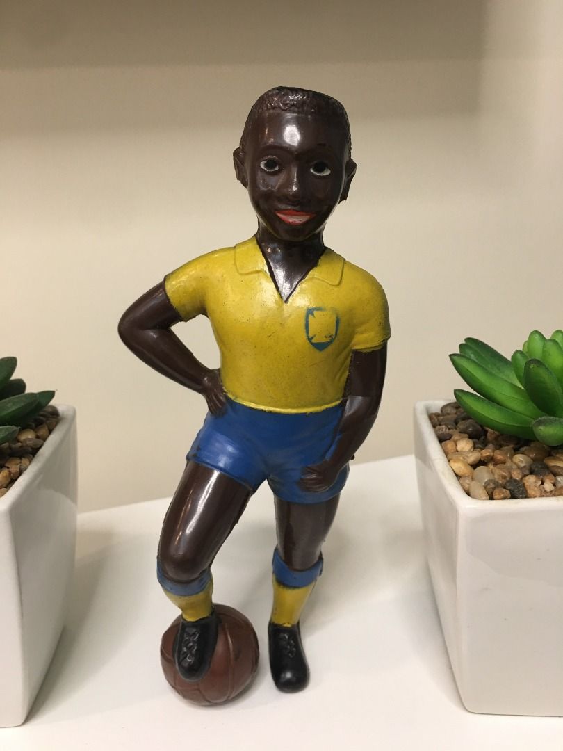 *Super Rare* Pele Plastic Figure Made in 1958 or 1959 Brazil by Estrela ...