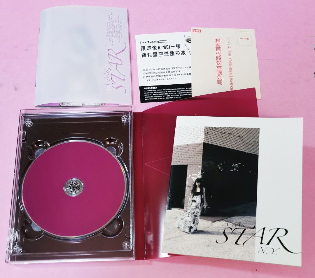 張惠妹 2007年 CD ～A-MEi STAR LiVE 珍藏版, 興趣及遊戲, 音樂、樂器 & 配件, 音樂與媒體 - CD 及 DVD ...
