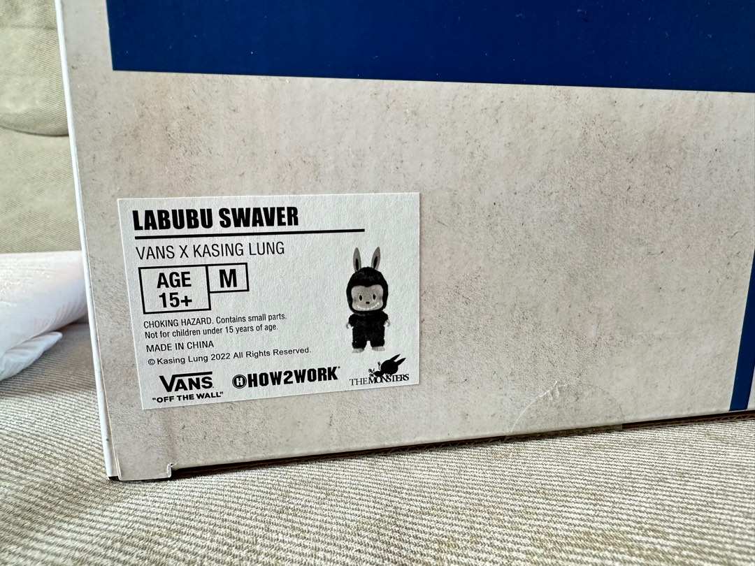 全新 How2work Vans Labubu Kasing Lung 公仔 Figure, 興趣及遊戲, 玩具 & 遊戲類 - Carousell