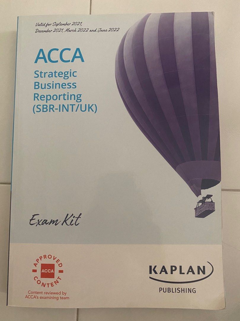ACCA SBR - Study Materials, Everything Else on Carousell