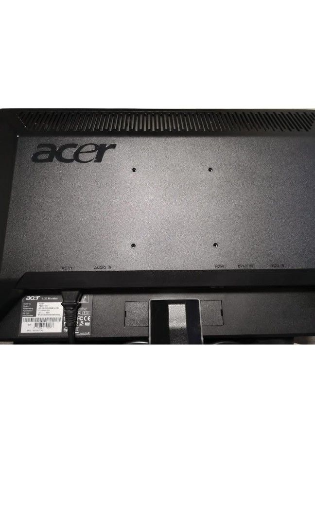 Acer monitor, Computers & Tech, Parts & Accessories, Monitor Screens on Carousell