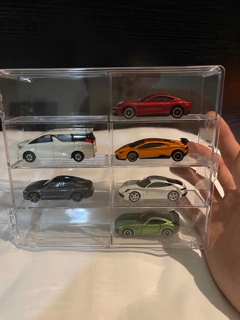 Acrylic Diecasts Display Case for 1/64 Hot Wheels, Tomica, Mini GT ...