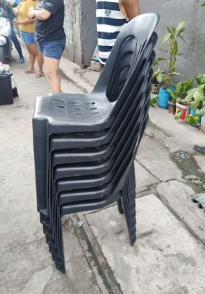 APOLLO BLACK MONOBLOC CHAIRS - To Taguig, Furniture & Home Living ...