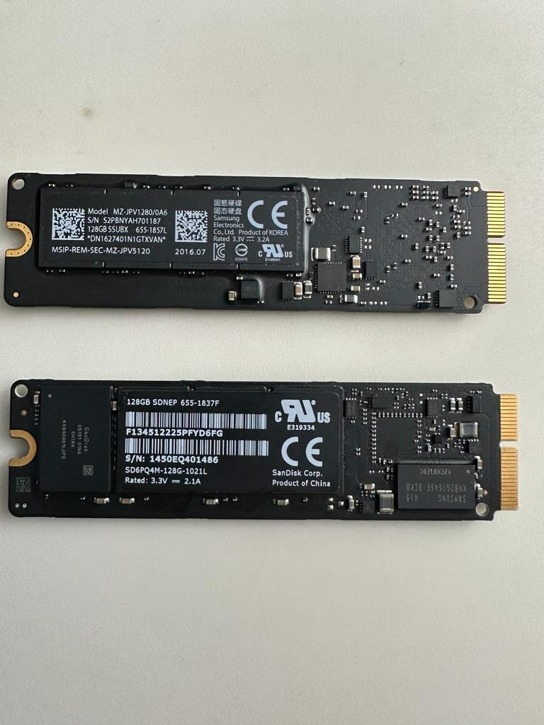 Apple MacBook iMac SSD 128GB SDNEP, Computers & Tech, Parts ...