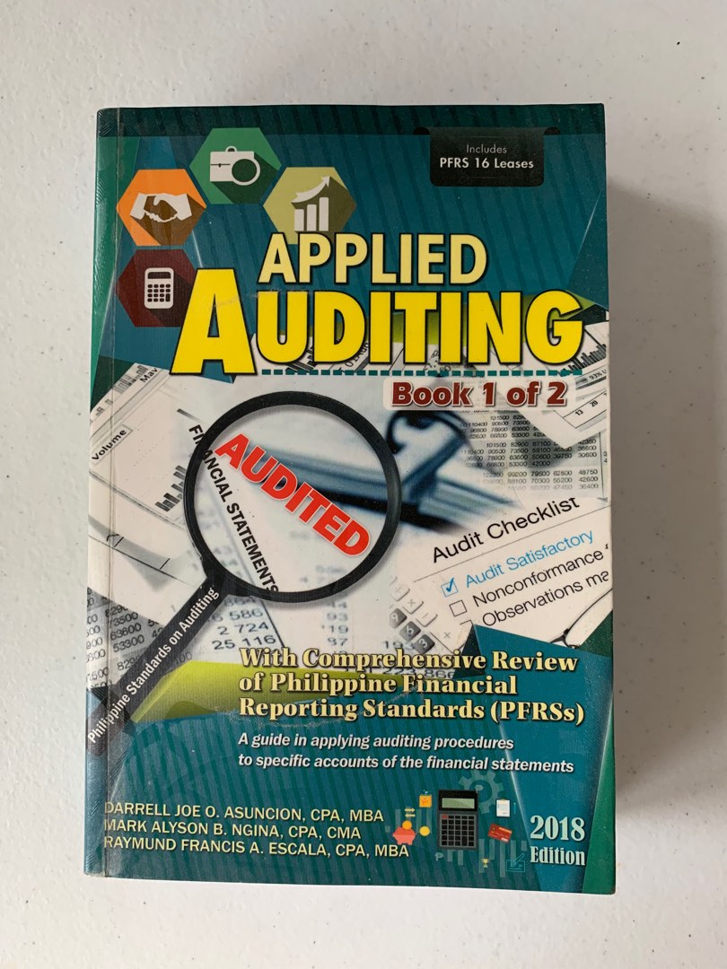 Applied Auditing Book 1 by Asuncion, Ngina, & Escala, Hobbies & Toys, Books & Magazines ...