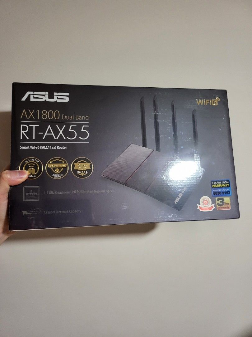 Asus RT-AX55 Router, Computers & Tech, Parts & Accessories, Networking ...