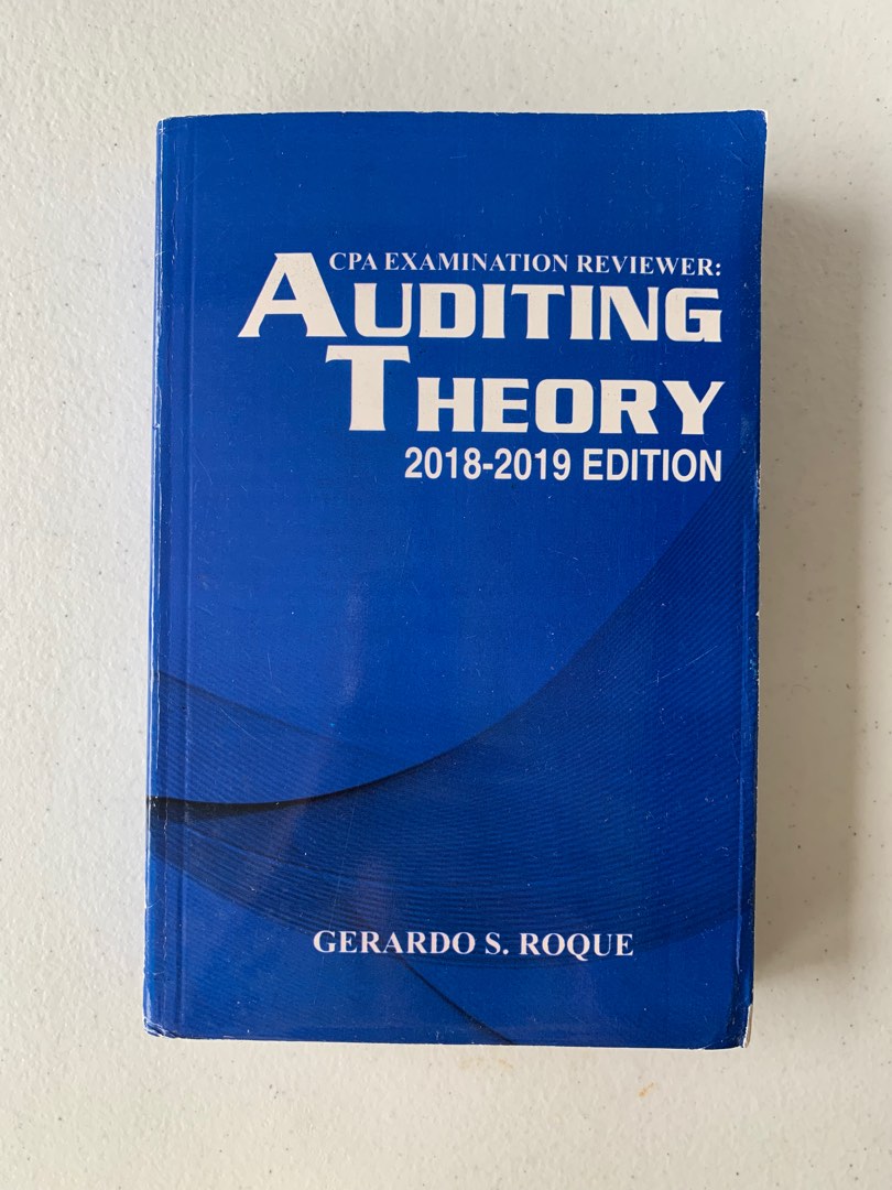 Auditing Theory by Roque, Hobbies & Toys, Books & Magazines, Textbooks ...